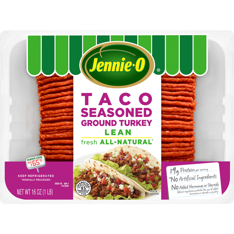 Lean Taco Seasoned Ground Turkey | JENNIE-O® Product